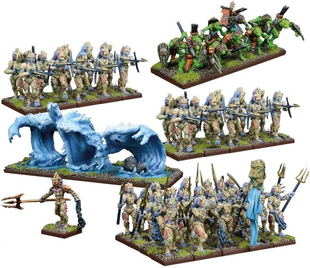 Amazon.com: Mantic MGKWR101 Neritica Army Miniature Game, Multi-Colour ...