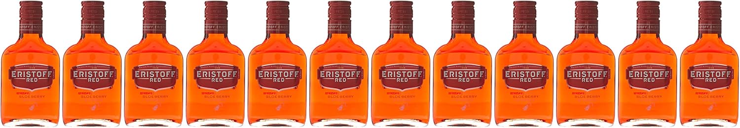 Eristoff Red Sloe Berry Vodka 20 cl 12 Pièces - Lot de 12 : Amazon.fr ...