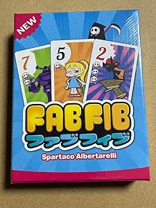 Amazon.co.jp: ☆Fab fib☆Board game : Toys & Games