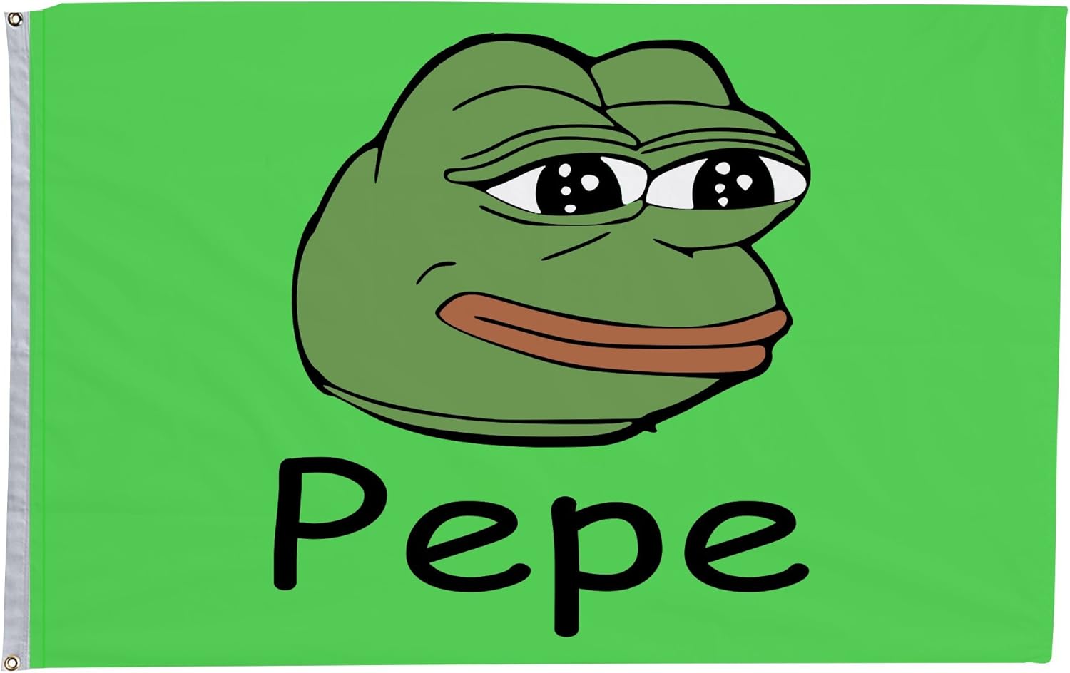 Amazon.com : RevoltCity 3x5 Pepe the Frog Flag: Ultra Rare : Patio ...