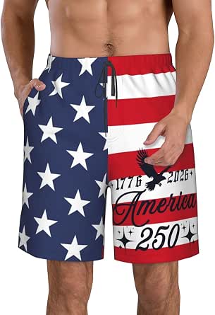 Amazon.com: 1776 2026 America 250 Anniversary USA Patriot Men's Novelty ...