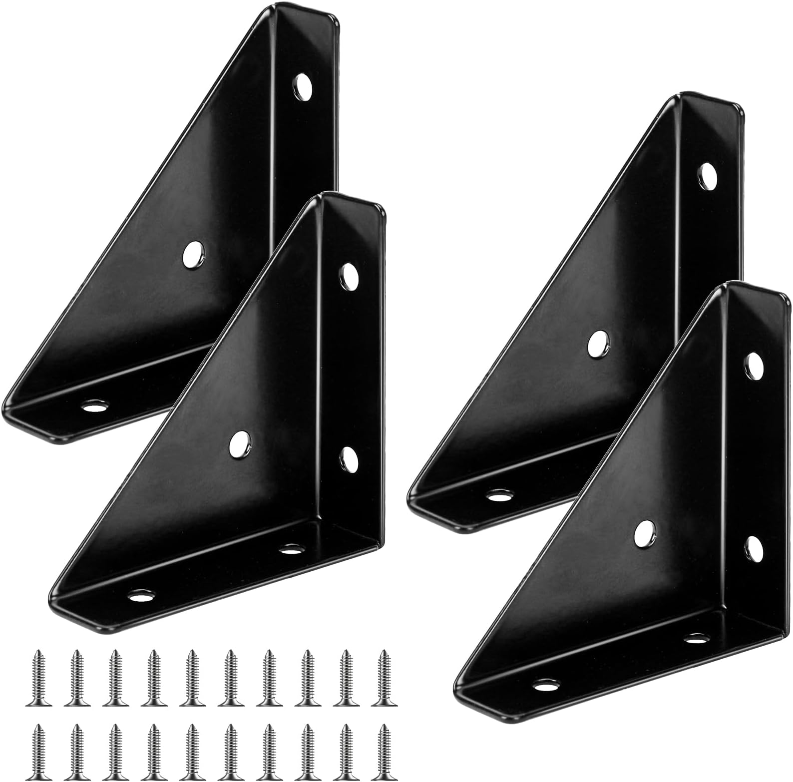 Corner Bracket, 4 Packs Bed Corner Support, Angle Corner Brackets ...
