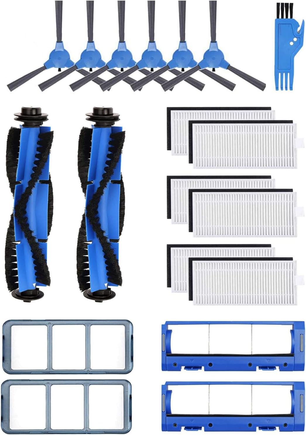 Amazon.com: CERO 25 Pack Replacement Parts Compatible with Eufy RoboVac ...