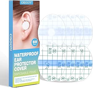 Amazon.com: Swinmming Ear Plugs, Disposable Waterproof Patches for Dive ...