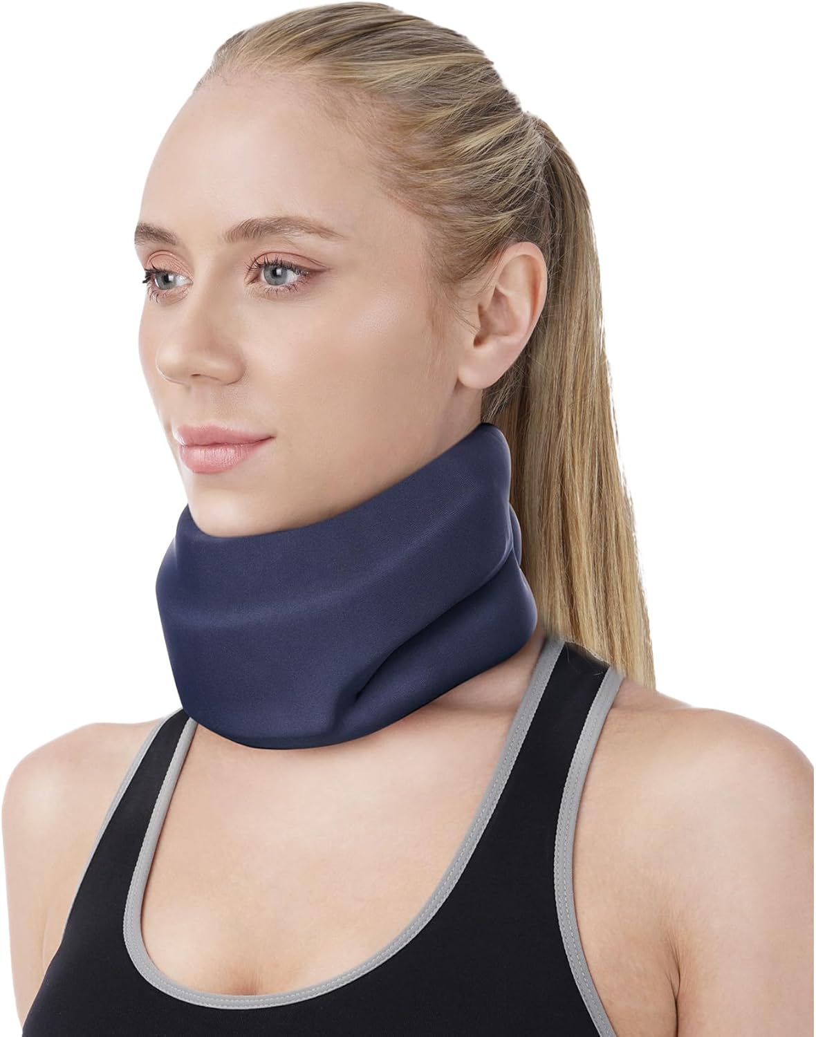 Amazon.com: BLABOK Neck Brace Cervical Collar for Sleeping - Relief ...