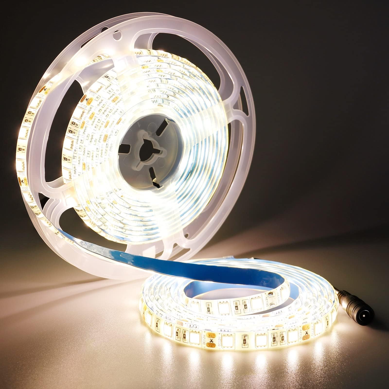 Lepro LED Strip 5M Set Dimmbar,Warmweiß bis Kaltweiß LED Streifen 12V ...