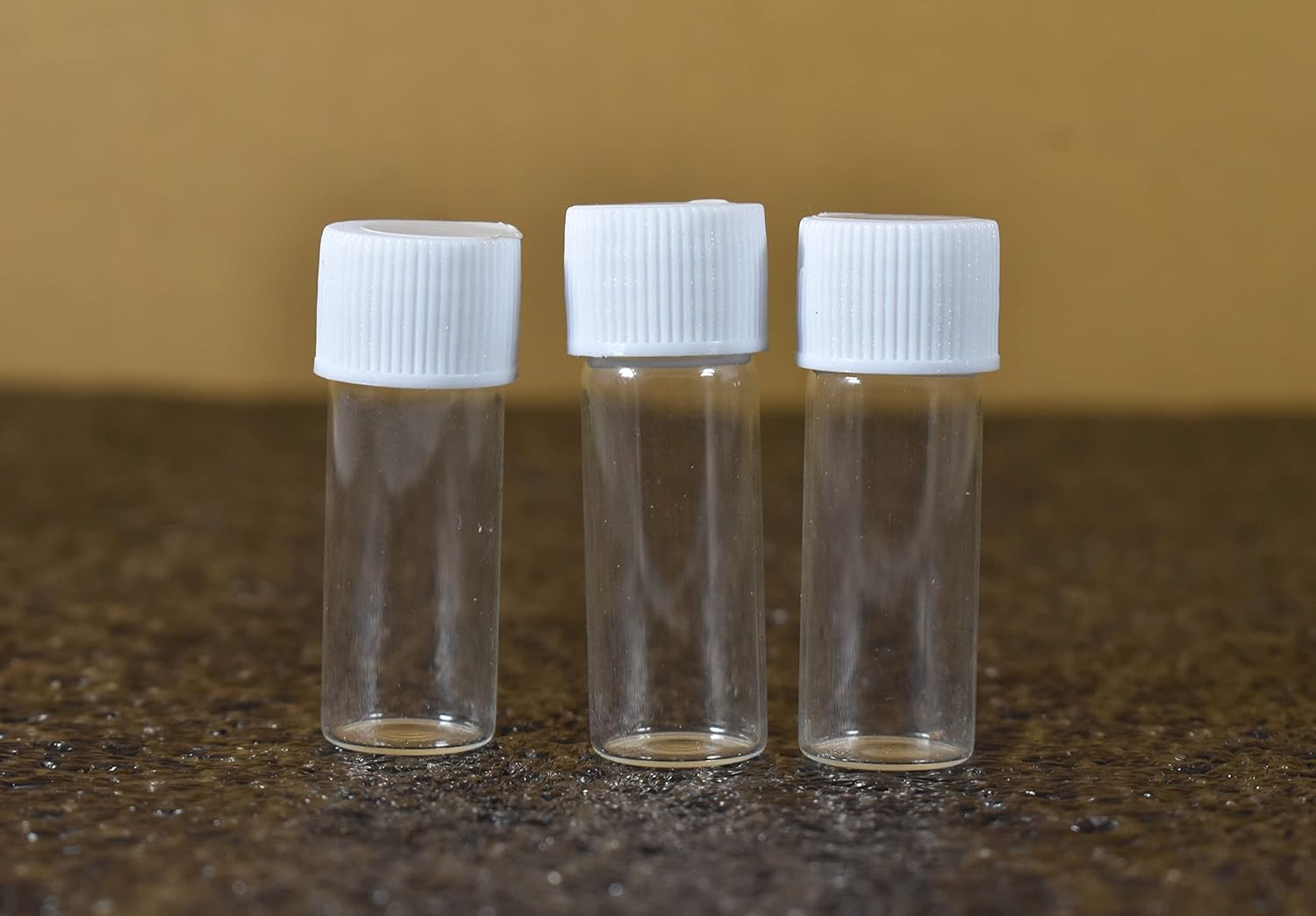 RITEDEAL Glass bottles clear transparent Borosilicate Glass vials for ...