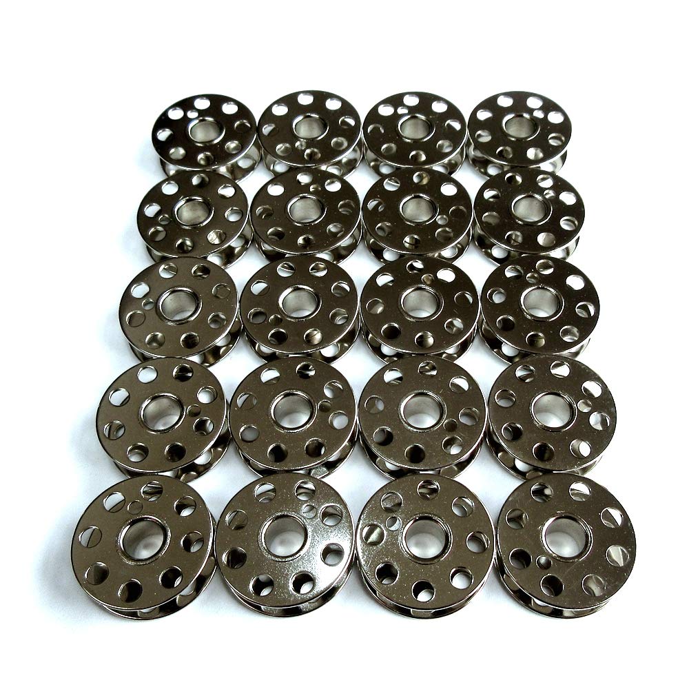 Amazon.com: 20 Pcs Bobbins #45785 for Singer 221 Featherweight, 301 ...