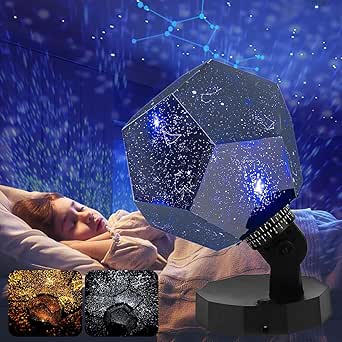Star Projector Galaxy Lamp Cosmos Celestial 3 Colors 360 Degree ...