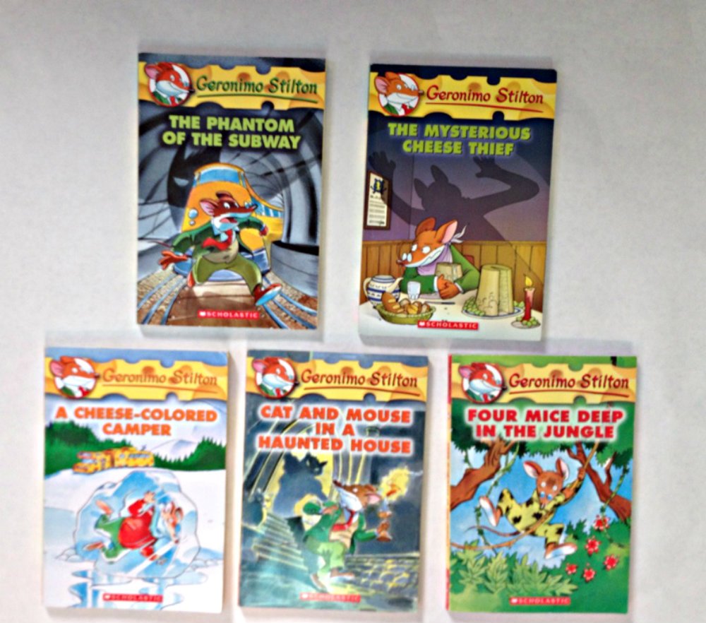 Buy The Geronimo Stilton 5 Book Set: The Phantom of the Subway, The ...