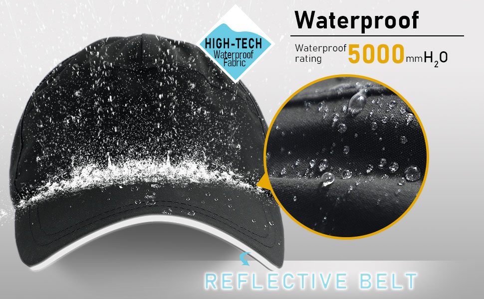 Watch Mens Waterproof Baseball Cap Womens Rain Hat on Amazon Live