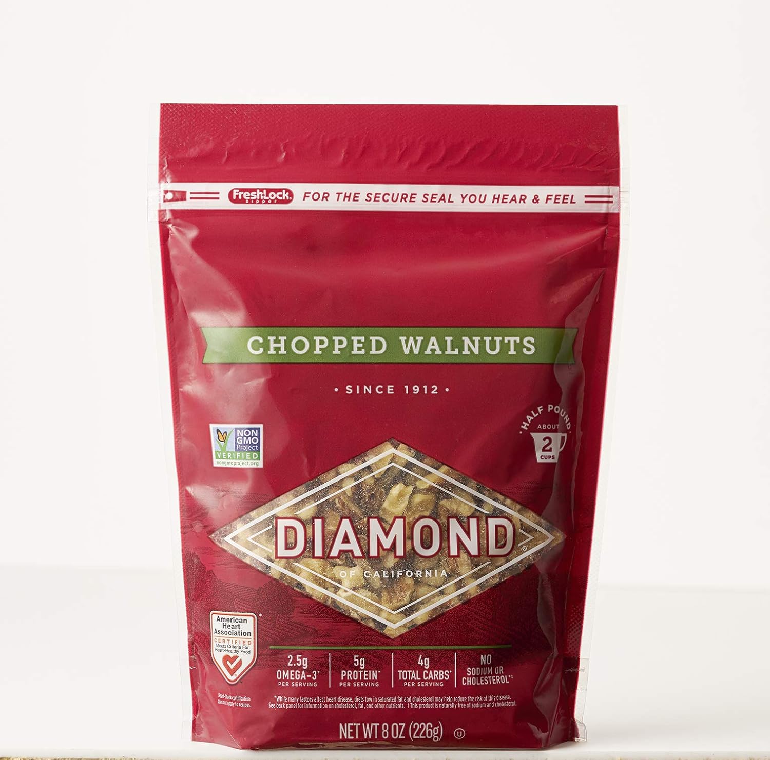 Amazon.com : Diamond of California, Walnut Chopped, 8 oz : Everything Else