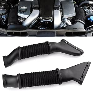 Amazon.com: Car Air Intake Inlet Duct Hose/Fit For Mercedes Benz GL550 GL450 2013-2014(Black ...