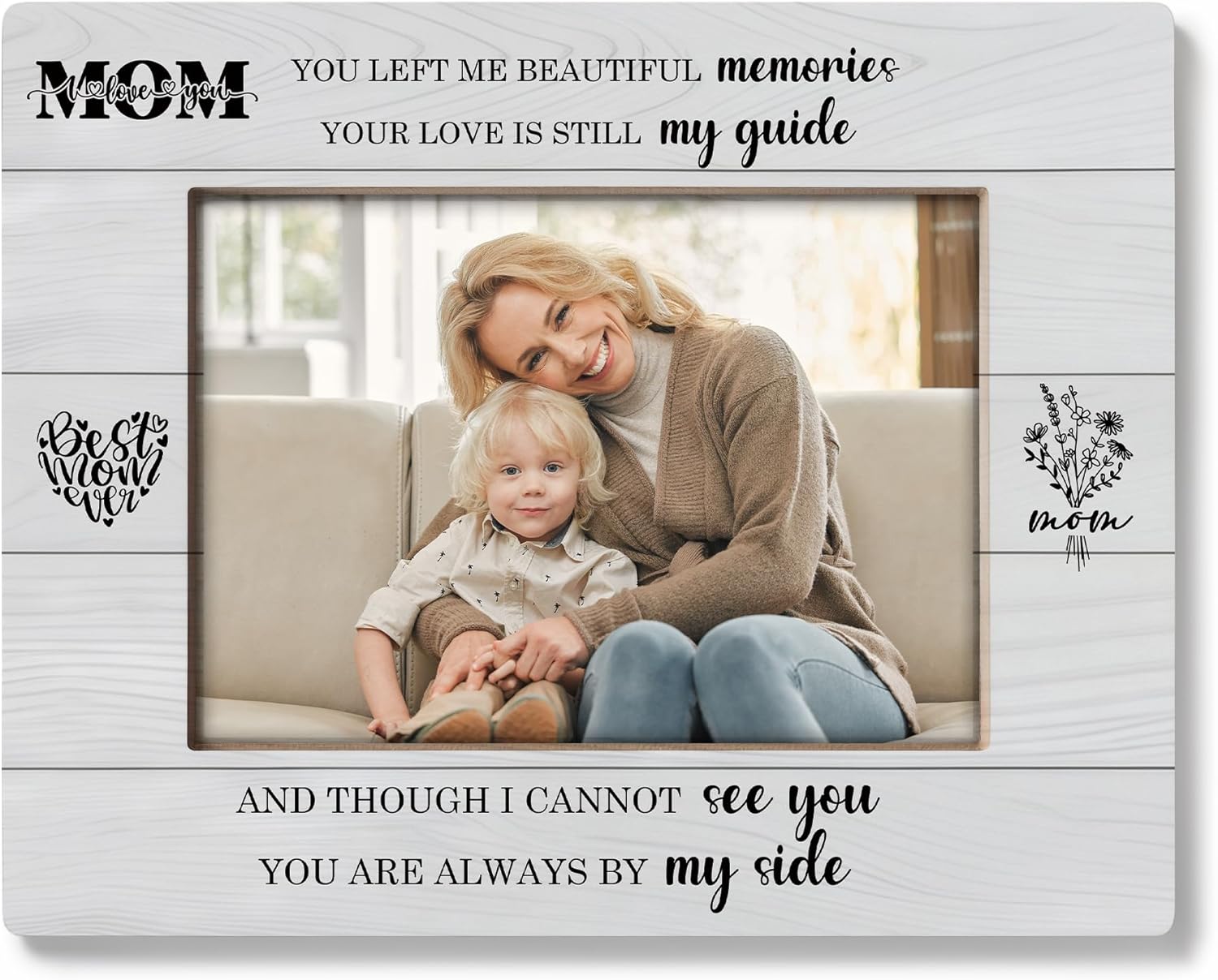 Amazon.com - GTYNU Mom Memorial Gifts Picture Frames 5x7,Sympathy Gifts ...