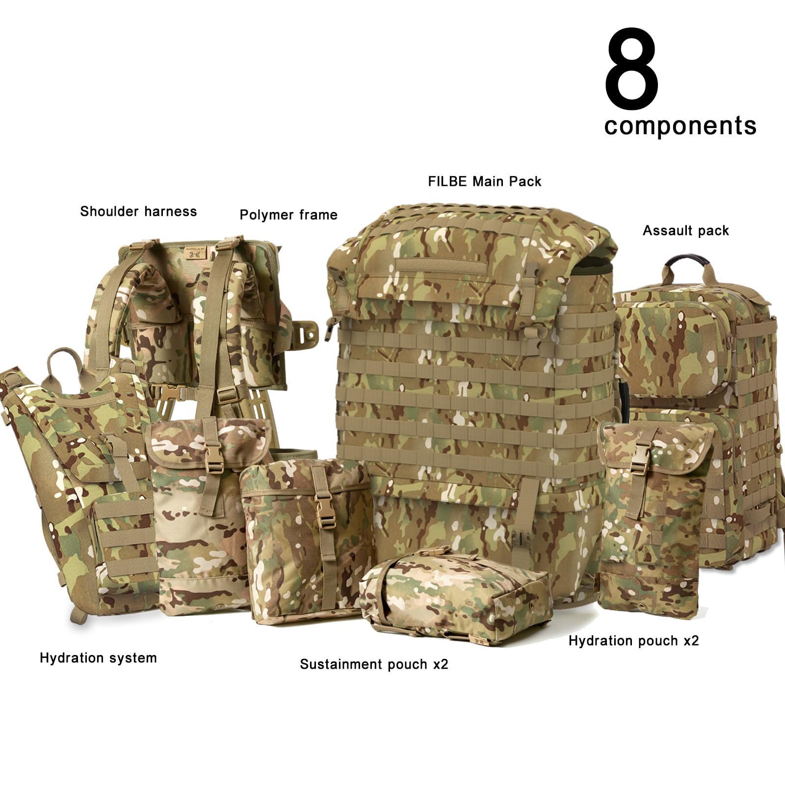 MT MIlitary FILBE Main Rucksa...B07V1LYGB5 | Encarguelo.com