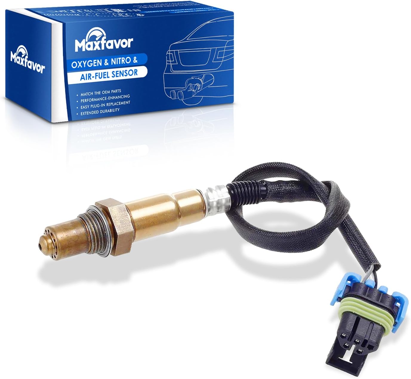 Amazon.com: Maxfavor 234-4815 Oxygen O2 Sensor Upstream Downstream ...