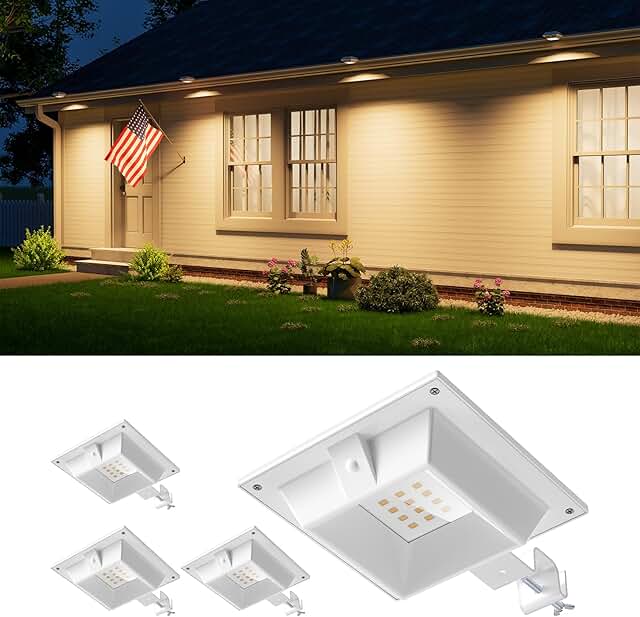 Best Outdoor Solar Gutter Lights for Safe, Stylish Exterior Lighting ...
