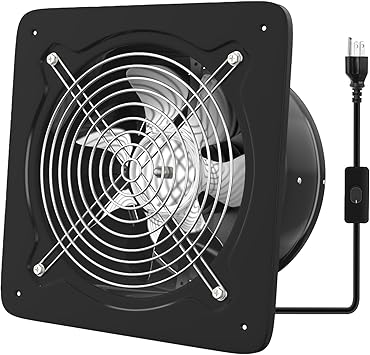 Amazon.com: FanGoFast 6 inch Exhaust Fan, Kitchen Exhaust Fan for Wall ...