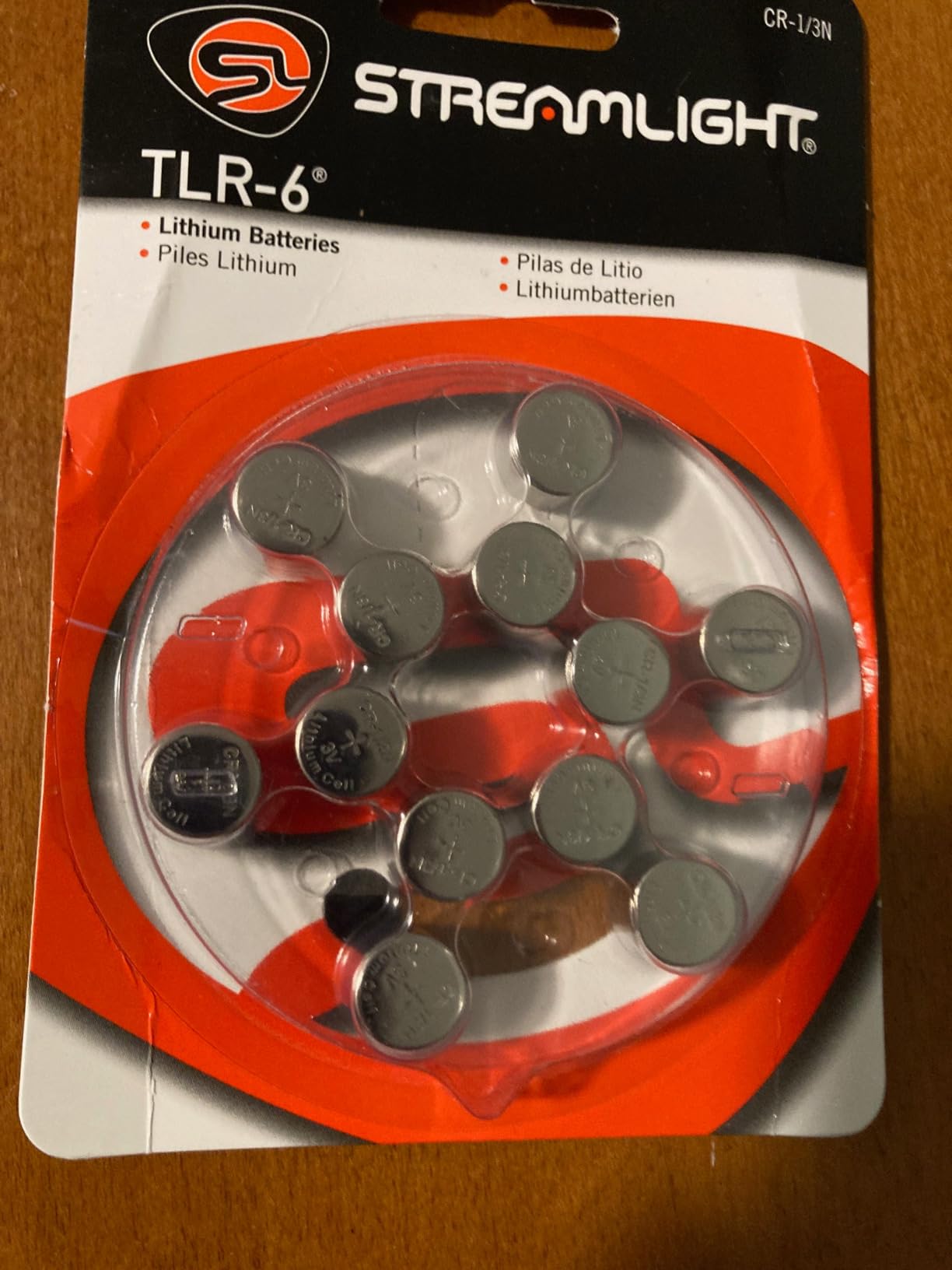 Amazon.com: Streamlight 69281 CR 1/3N Lithium Batteries - 12 pk - TLR-6 ...