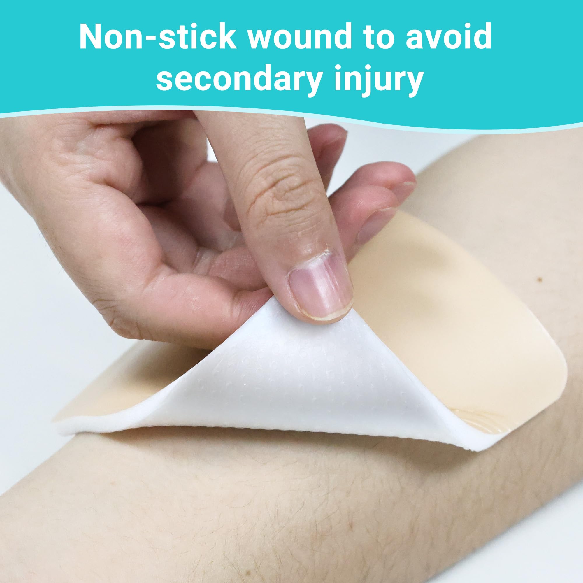 Snapklik.com : Conkote Silicone Foam Dressing Without Border For Wound ...