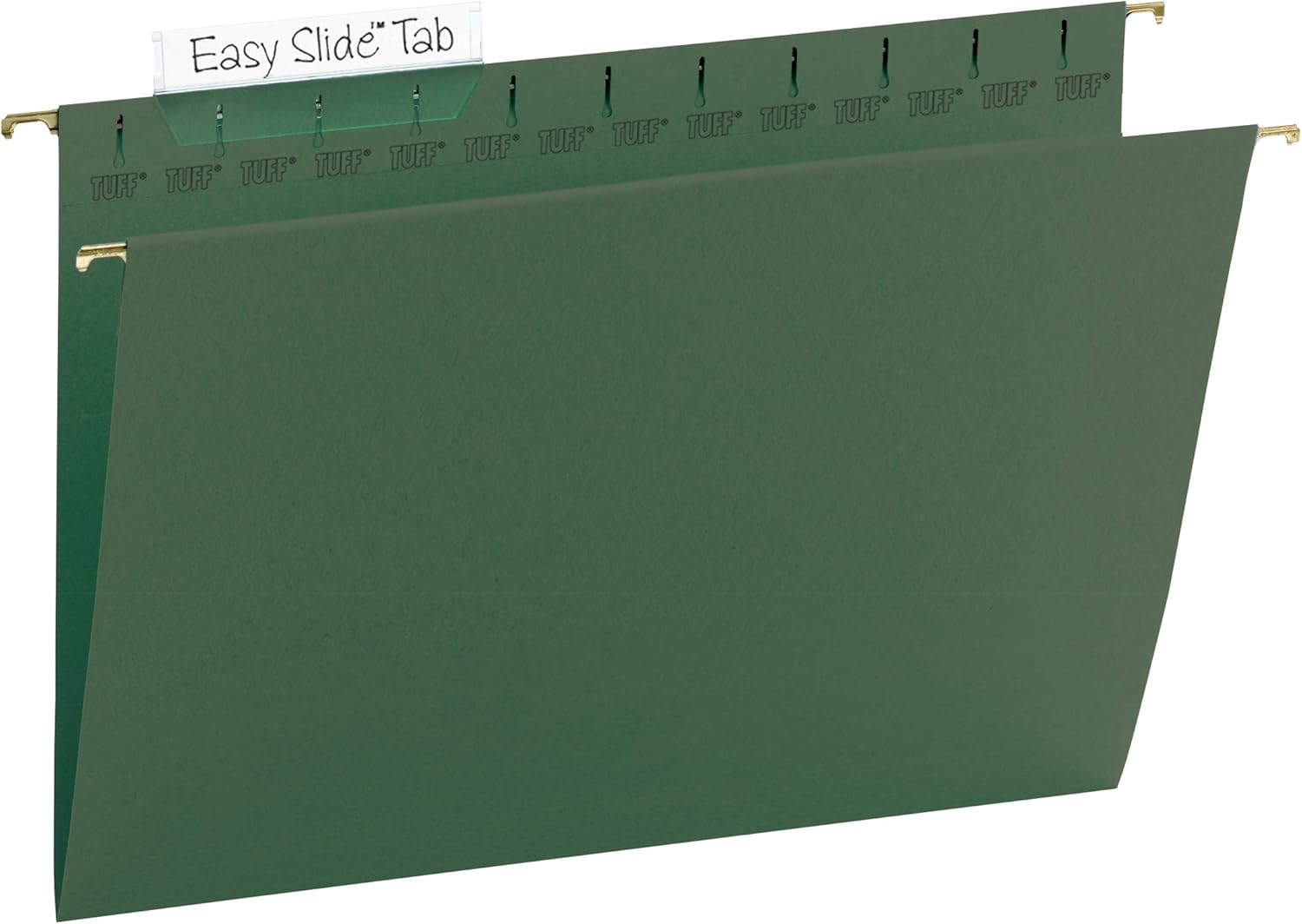 Amazon.com: Smead TUFF Hanging File Folder with Easy Slide Tab, 1/3-Cut ...