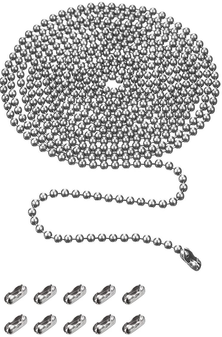 First blinds Beaded Pull Chain Extension with Connector, 10 Feet Beaded ...