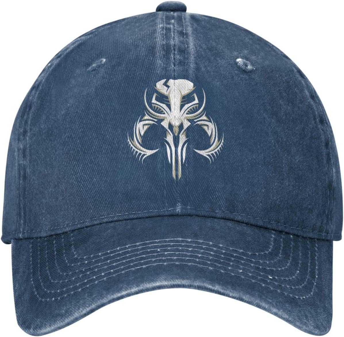Transparent Mythosaur Skull Mandalorian Logo Vintage Washed Denim ...