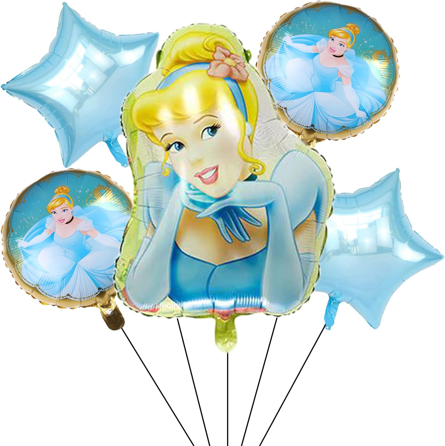 Amazon.com: Anagram International Cinderella Foil Balloon, 18 ...