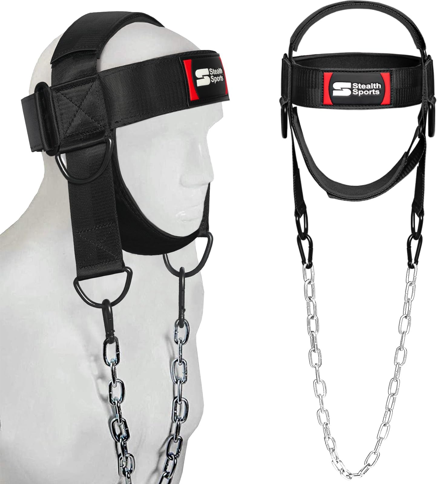 Stealth Sports Neck Harness with 88cm Adjustable Chain - 360 Degree ...