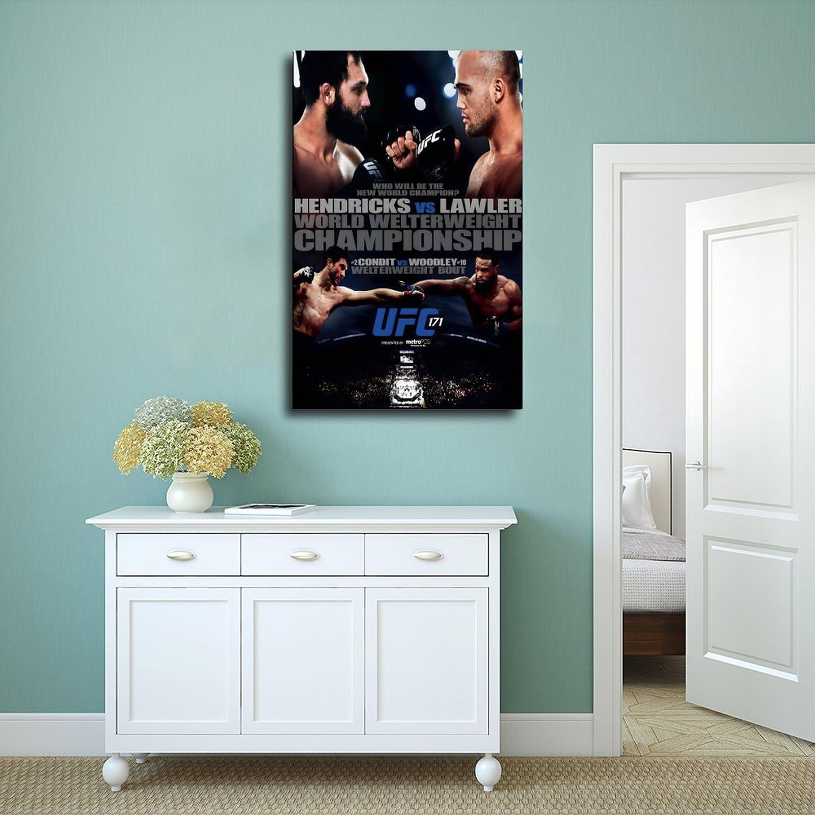 Poster De Johnny Hendricks X Robbie Lawler Fightweets: What Is Johny