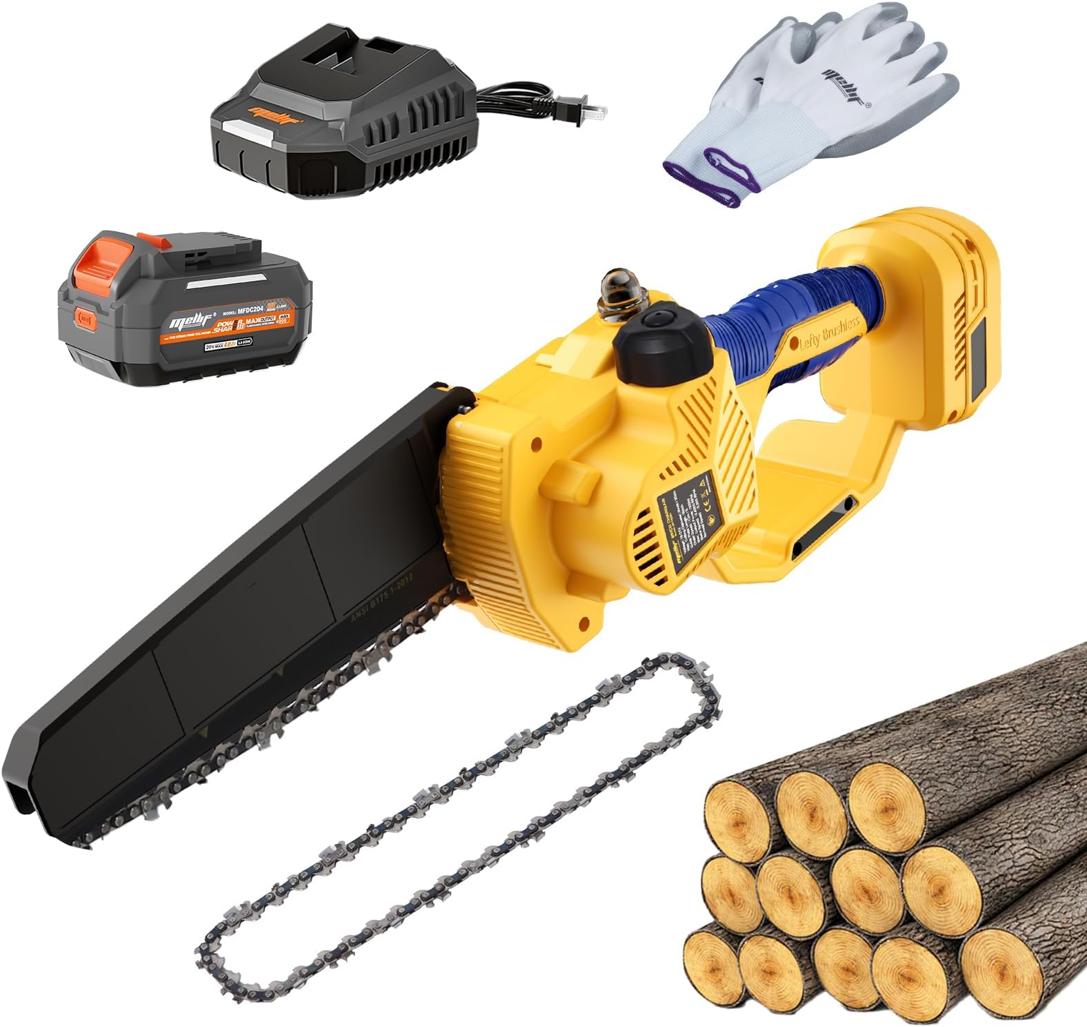 Amazon.com : 3-IN-1 Cordless Chainsaw for Dewalt 20V Max Battery, 12 ...
