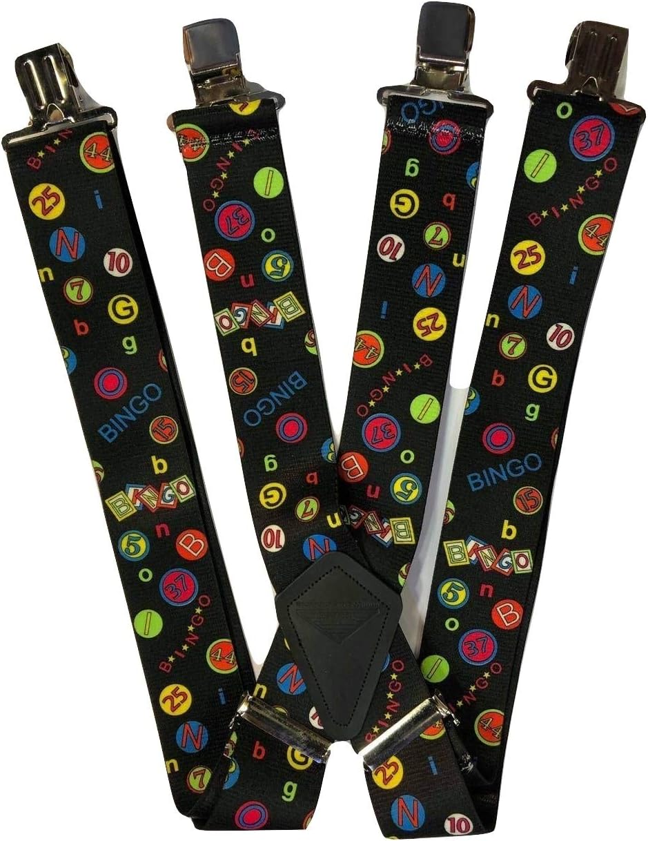 BRIMARC Mens Work Trouser Braces 2" Wide Heavy Duty 75 Assorted ...