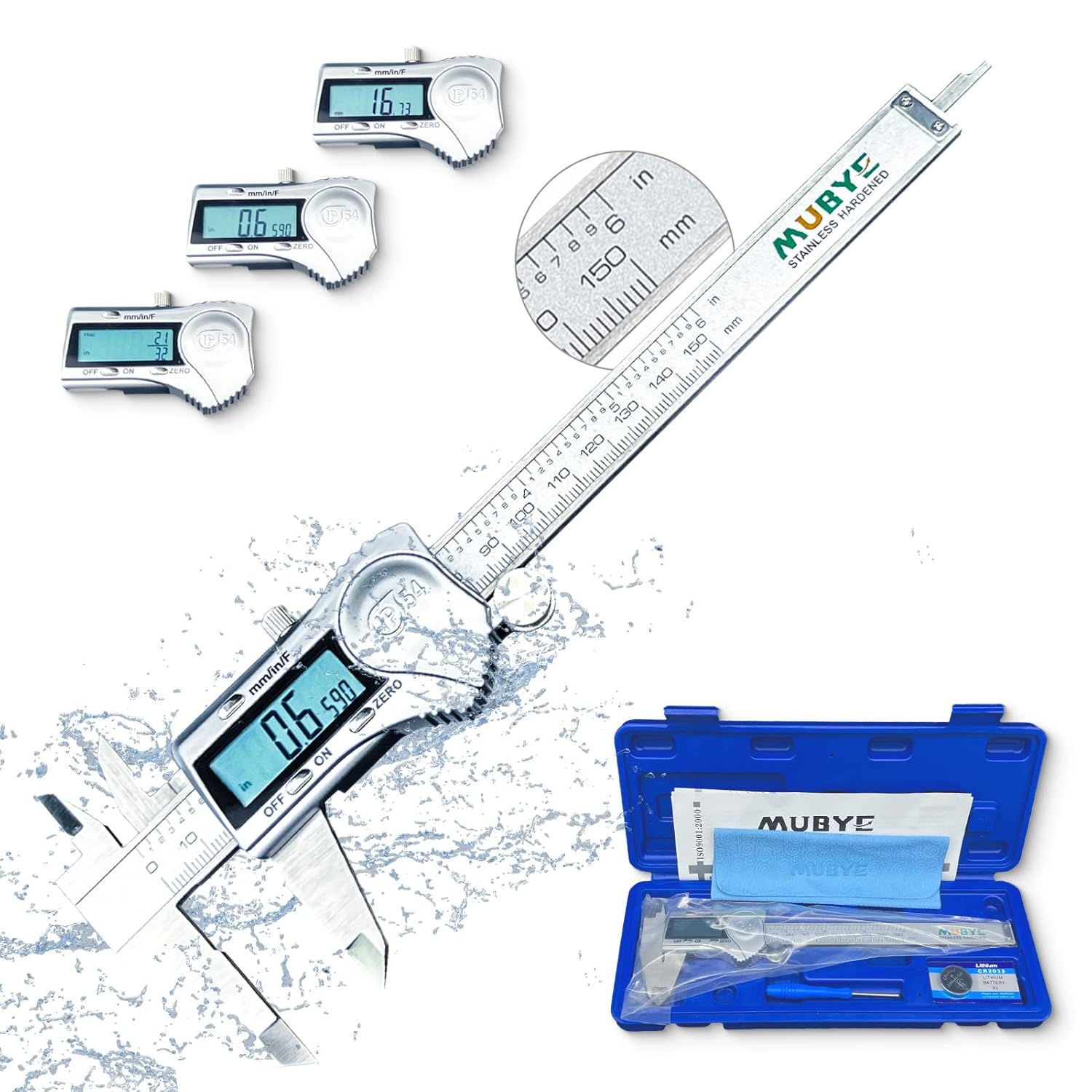 Digital Caliper Micrometer Measuring Tool - 6 Inch Nepal | Ubuy