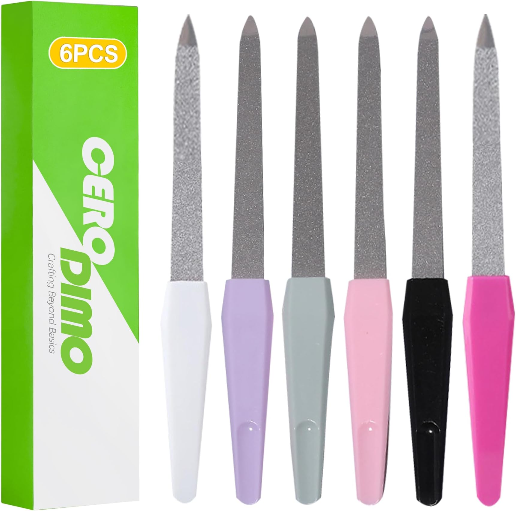 Amazon.com : Metal Nail Files with Sharp Pointed Tip Made of Stainless ...