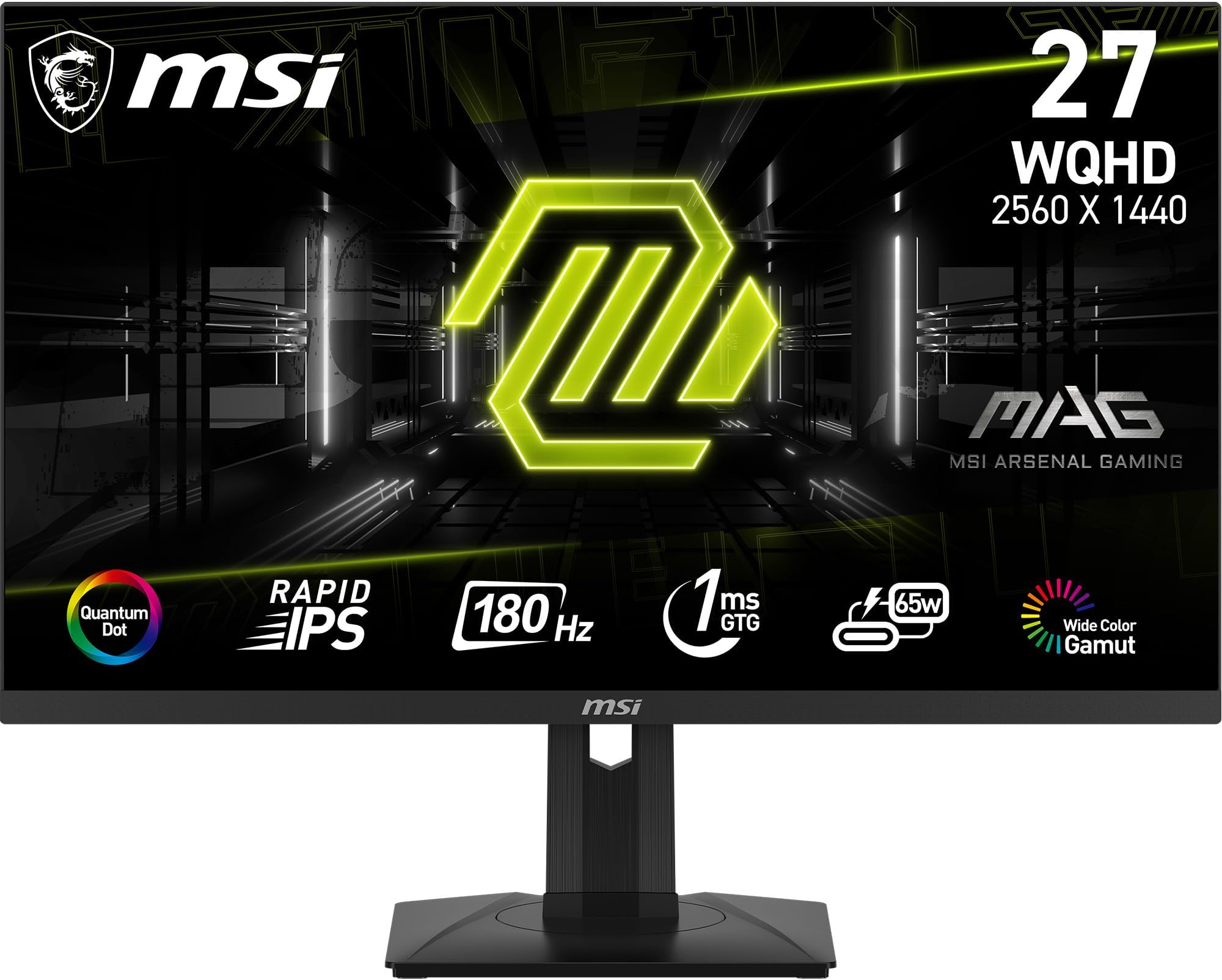 MSI MAG 274UPF E2 27 Inch UHD Gaming Monitor - 3840 x 2160 Rapid IPS ...