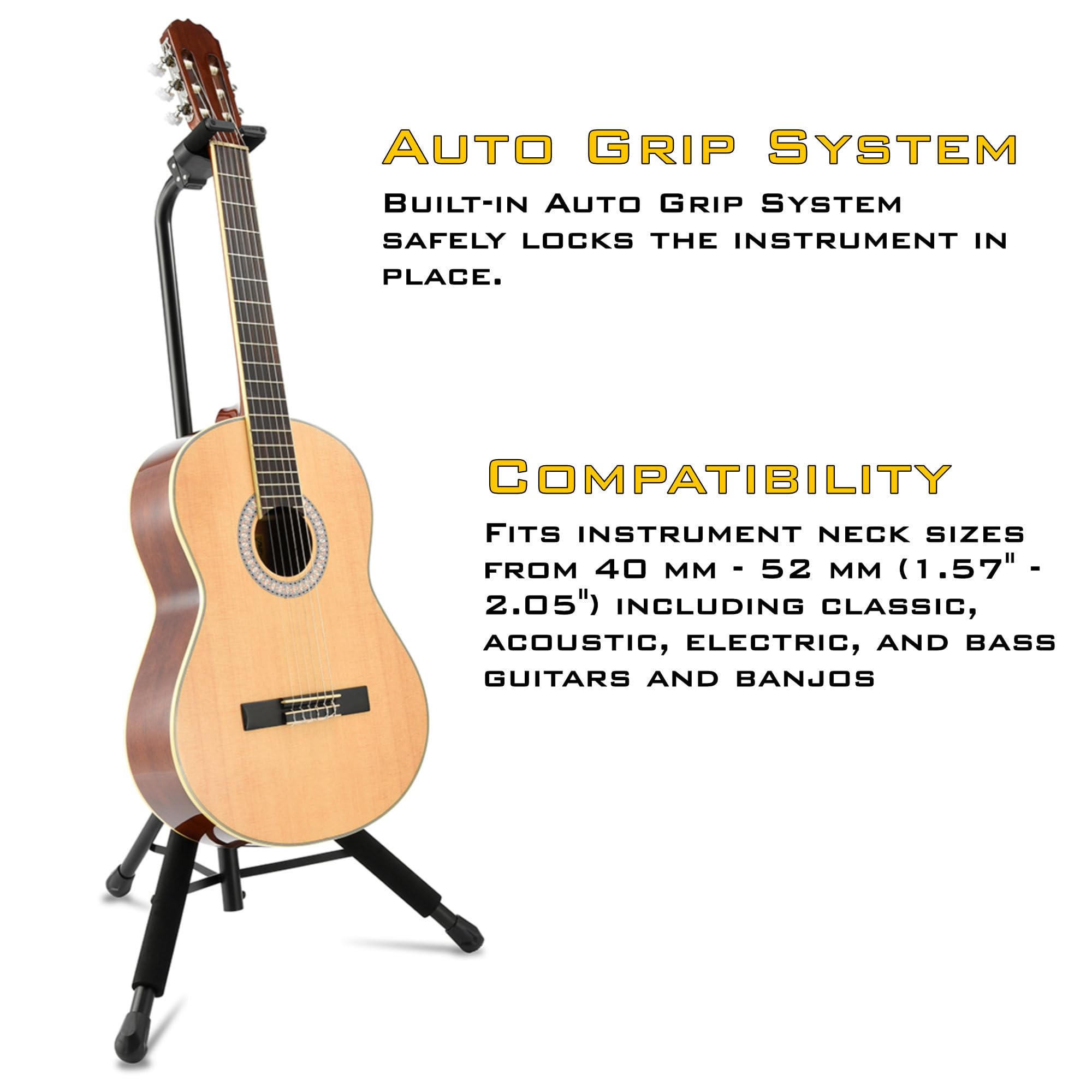 Snapklik.com : Lumintrail Hercules GS414B PLUS Single Guitar Stand ...