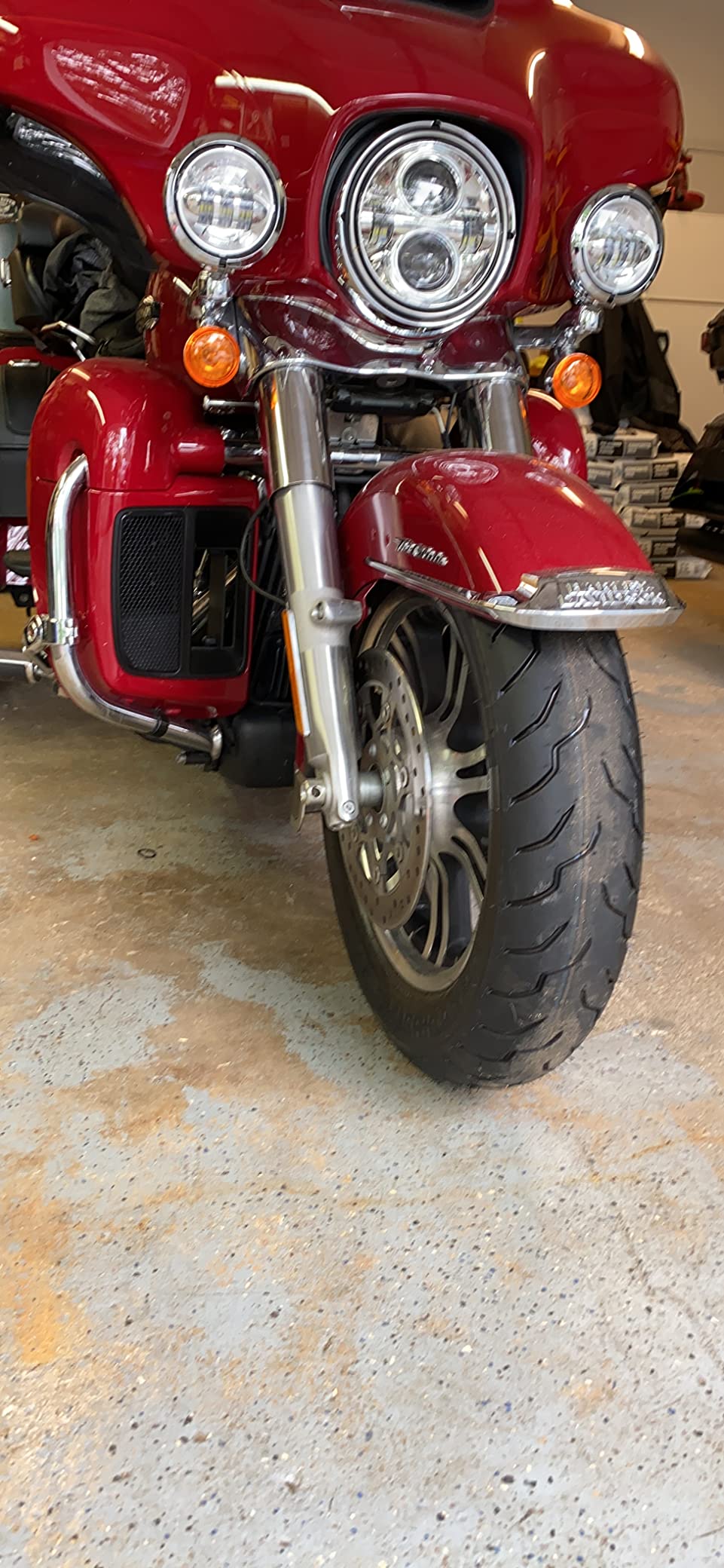 Made In USA Motorcycle Tire Dunlop American Elite Front Motorcycle Tire ...