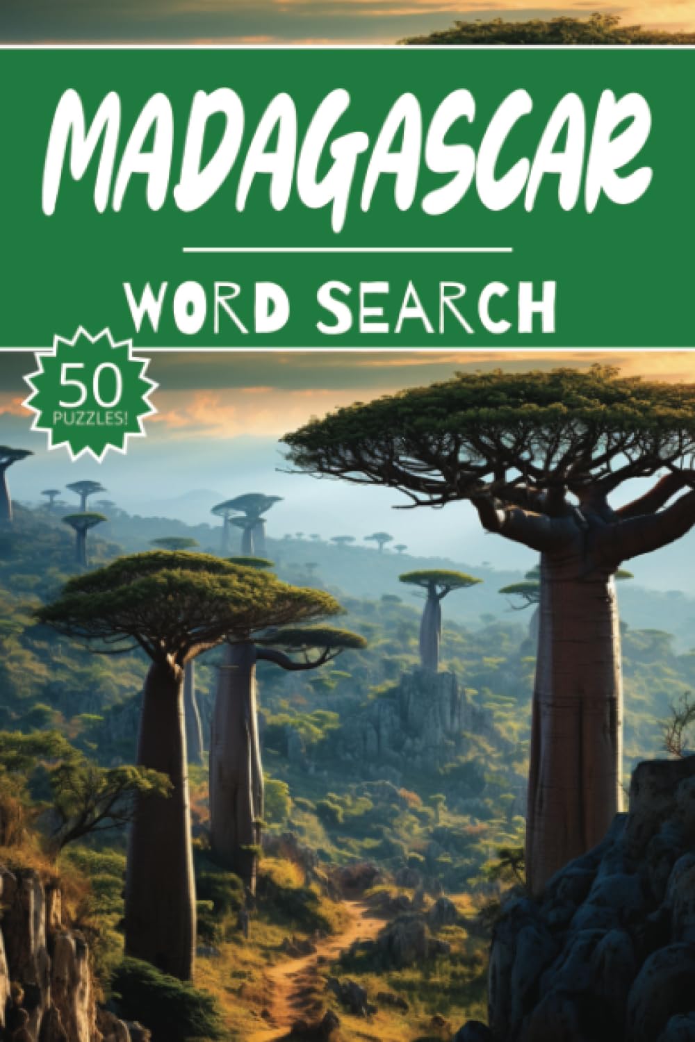 Madagascar Word Search: 50 Antananarivo Puzzles, Word Find, Vocabulary ...
