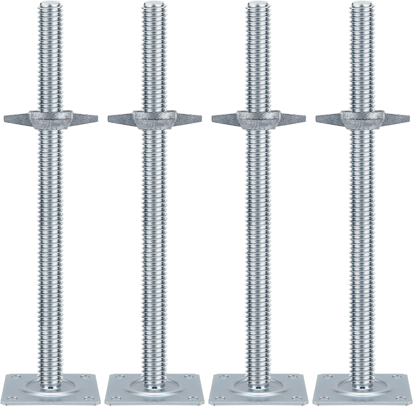 Amazon.com: Yeipowr 18" Adjustable Scaffold Leveling Jack Feet - 1.2 ...