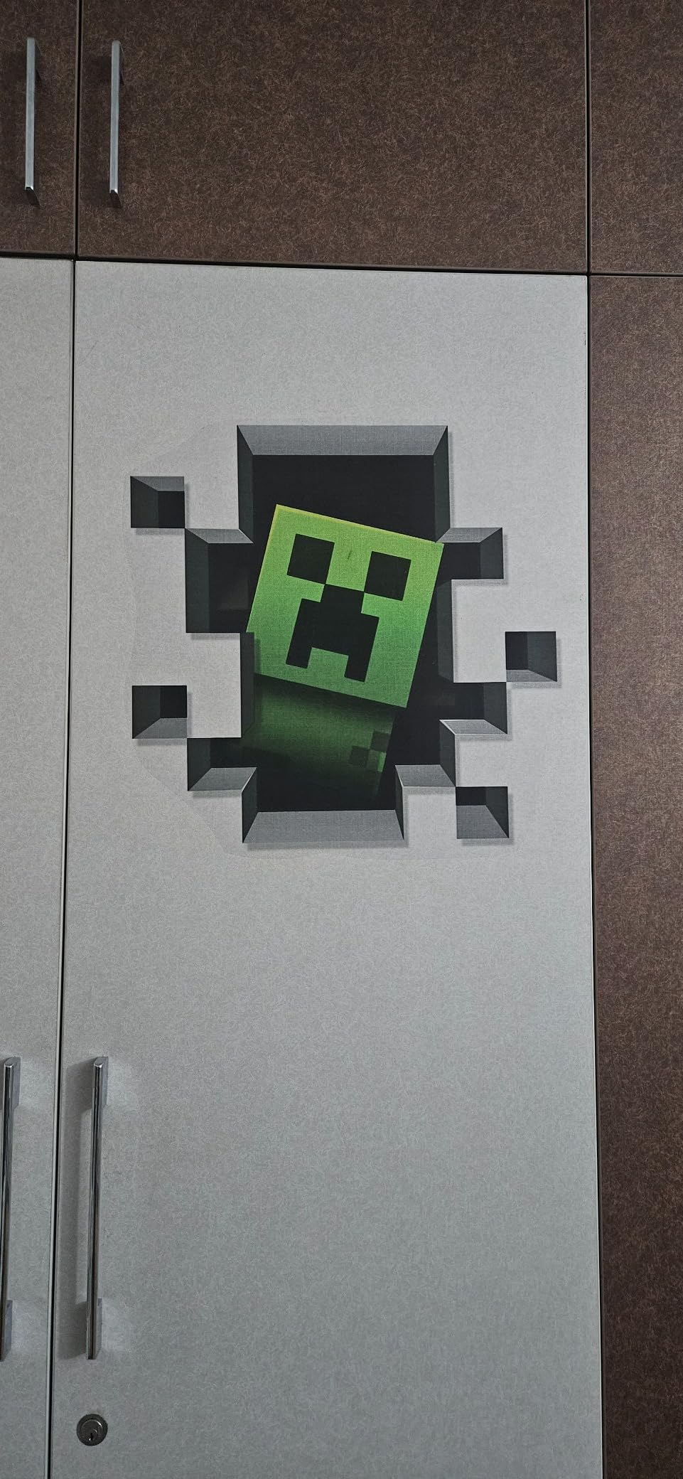 Minecraft Creeper Wall Sticker Poster : Amazon.in: Home & Kitchen
