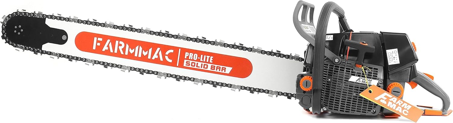 Amazon.com: FARMMAC F660V 36 Inch Gas Chainsaw, NEOTEC Chainsaw 92cc 2 ...