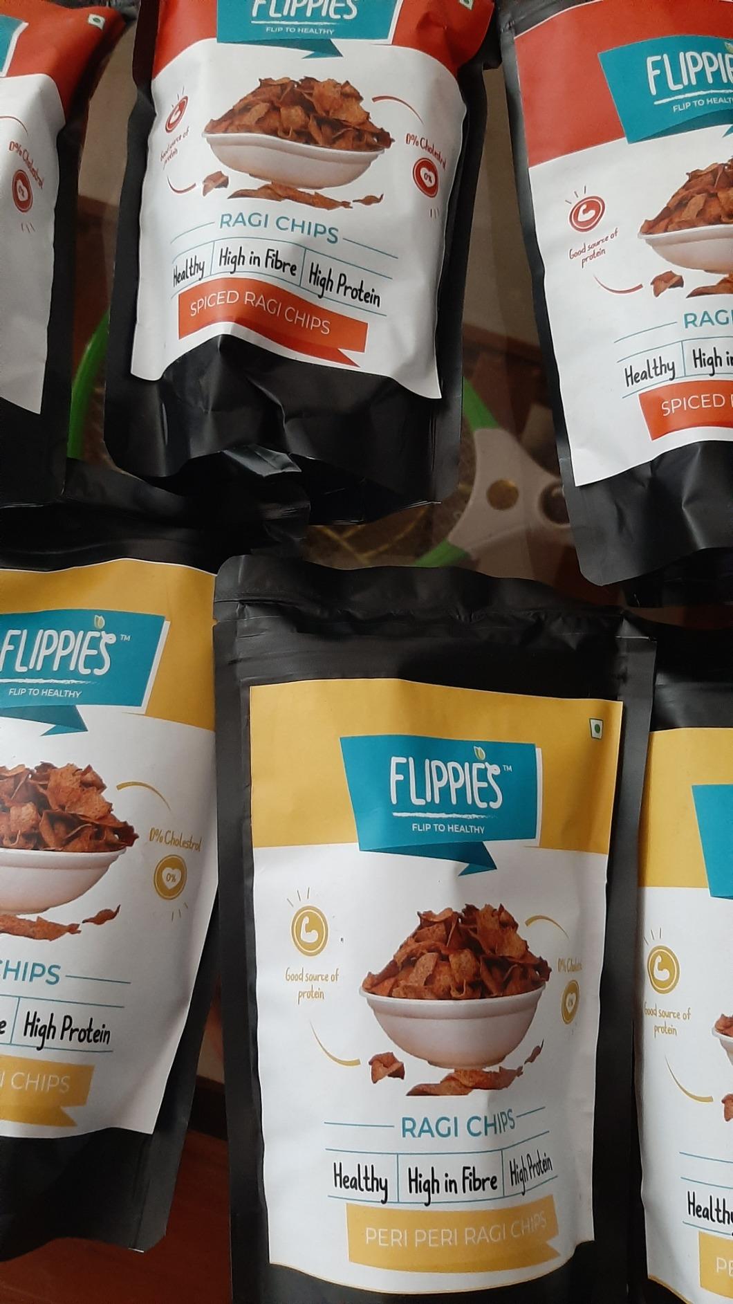 Flippies - Flip to Healthy Snacks - Healthy Ragi Diet Chips - Jalapeno ...