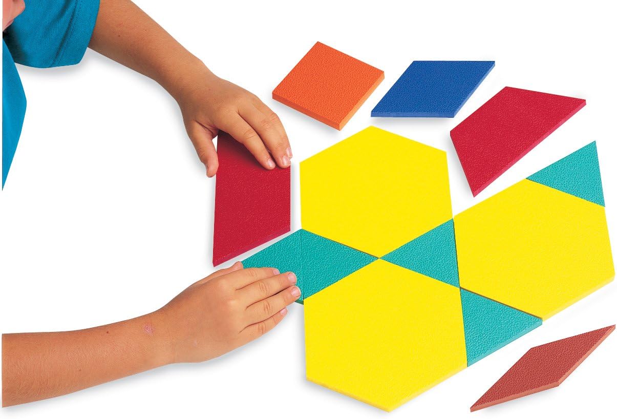 Jumbo Foam Pattern Blocks : Ideal: Amazon.ca: Everything Else