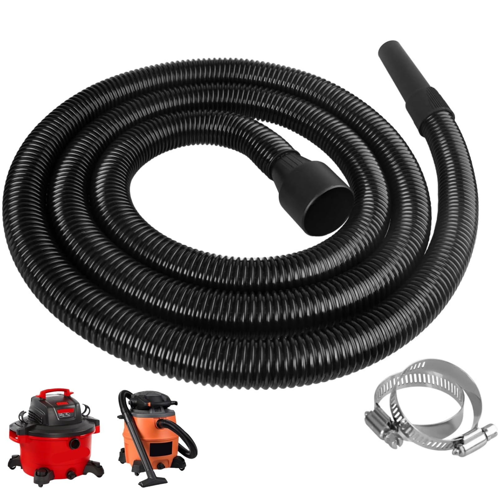 IWIWE 2 1/4" 10FT Hose Replacement for Shop-Vac Craftsman and Ridgid ...