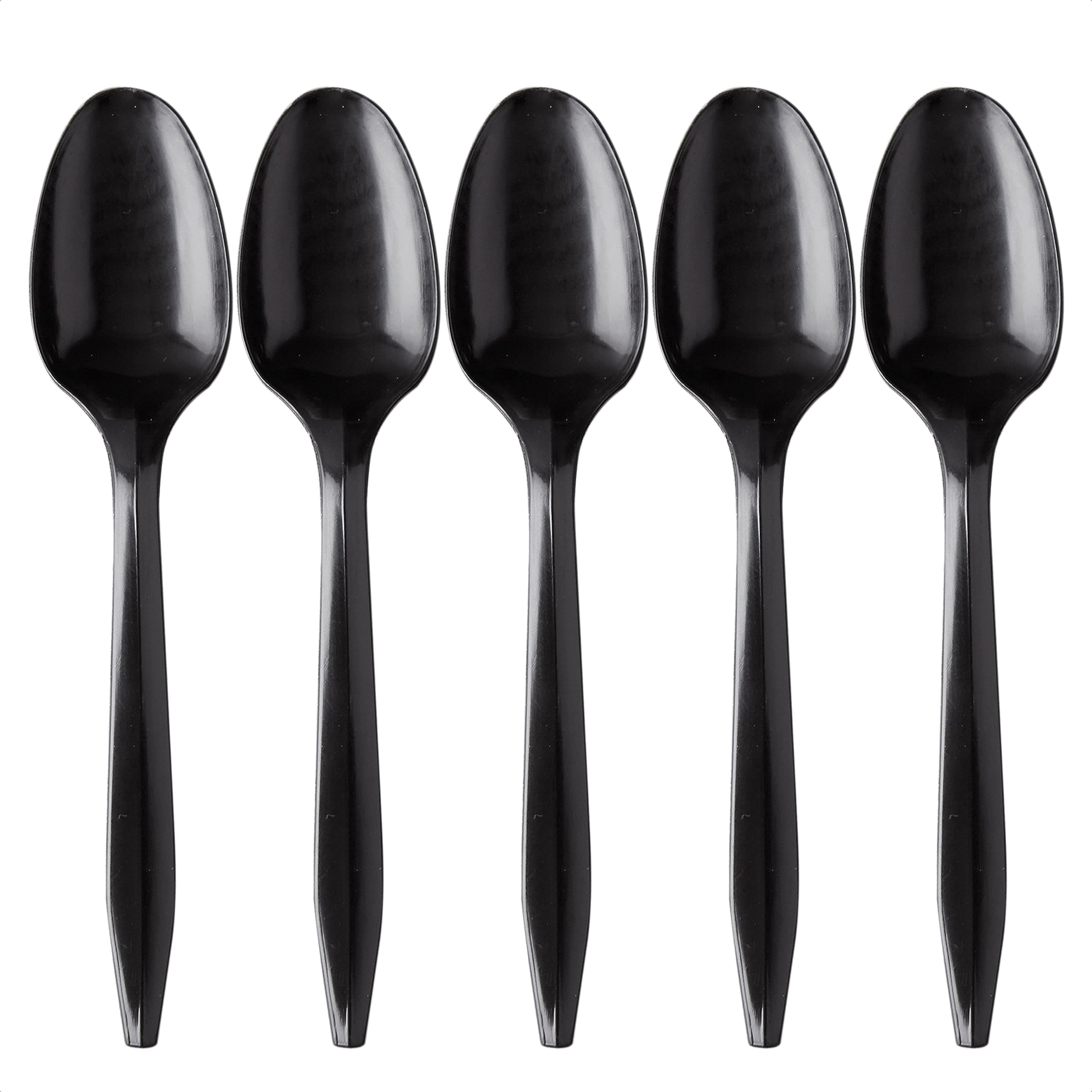 Amazon.com: Fineline settings Disposable Plastic Black | Flairware ...