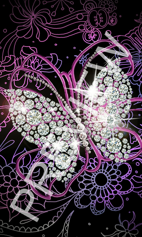 DIAMOND BUTTERFLY WALLPAPER - App on Amazon Appstore
