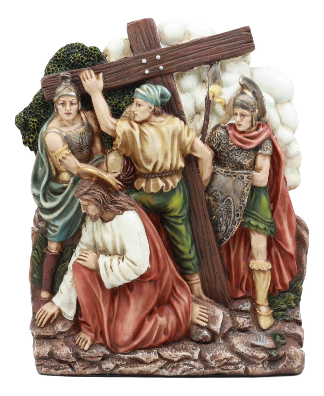 Buy Ebros Christian Catholic Stations of The Cross Statue Way of The ...
