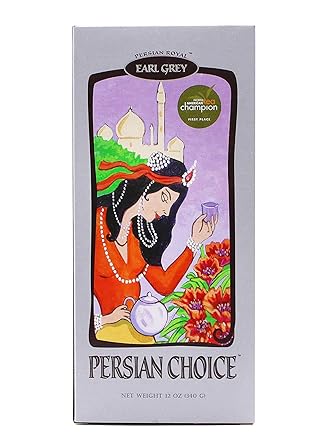 Amazon.com : Persian Choice Loose-Leaf Earl Grey Tea, Black Tea With ...