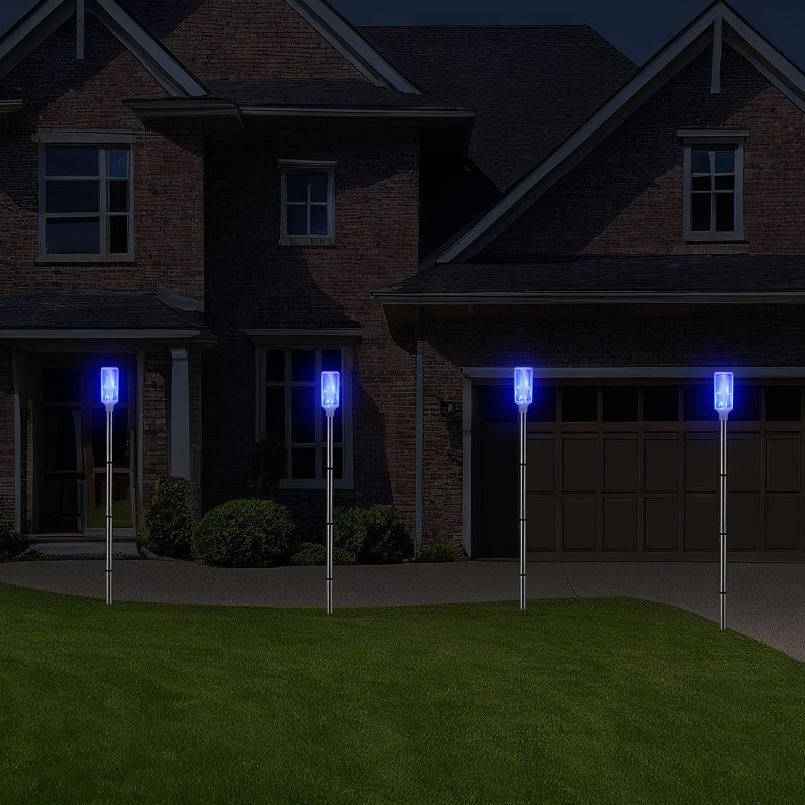 Snapklik.com : Macarrie 15 Pcs Solar Powered Driveway Markers ...