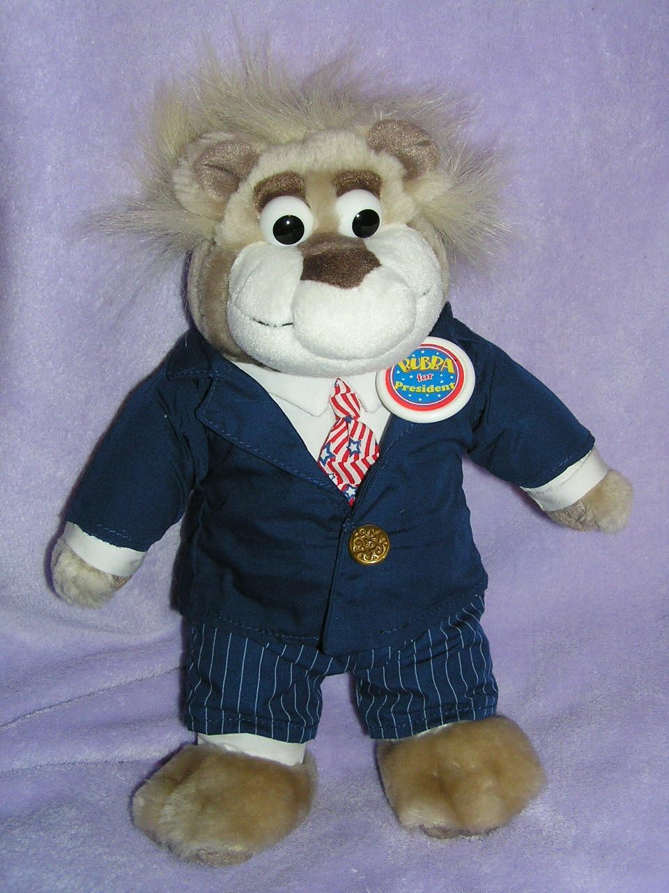 Amazon.com: Bubba For President 12" Talking Bubba the Bear Doll by ...